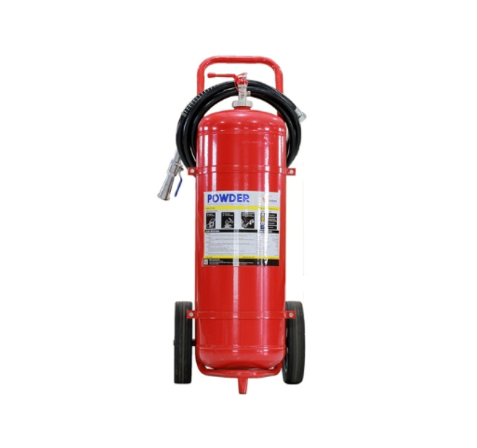 Bình chữa cháy xe đẩy bột ABC 50kg Vina Foam